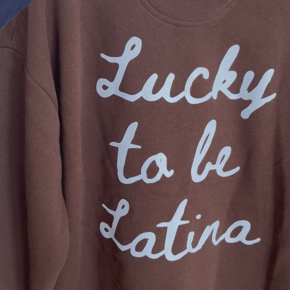 Lucky to be Latina crewneck – Midwest Latina